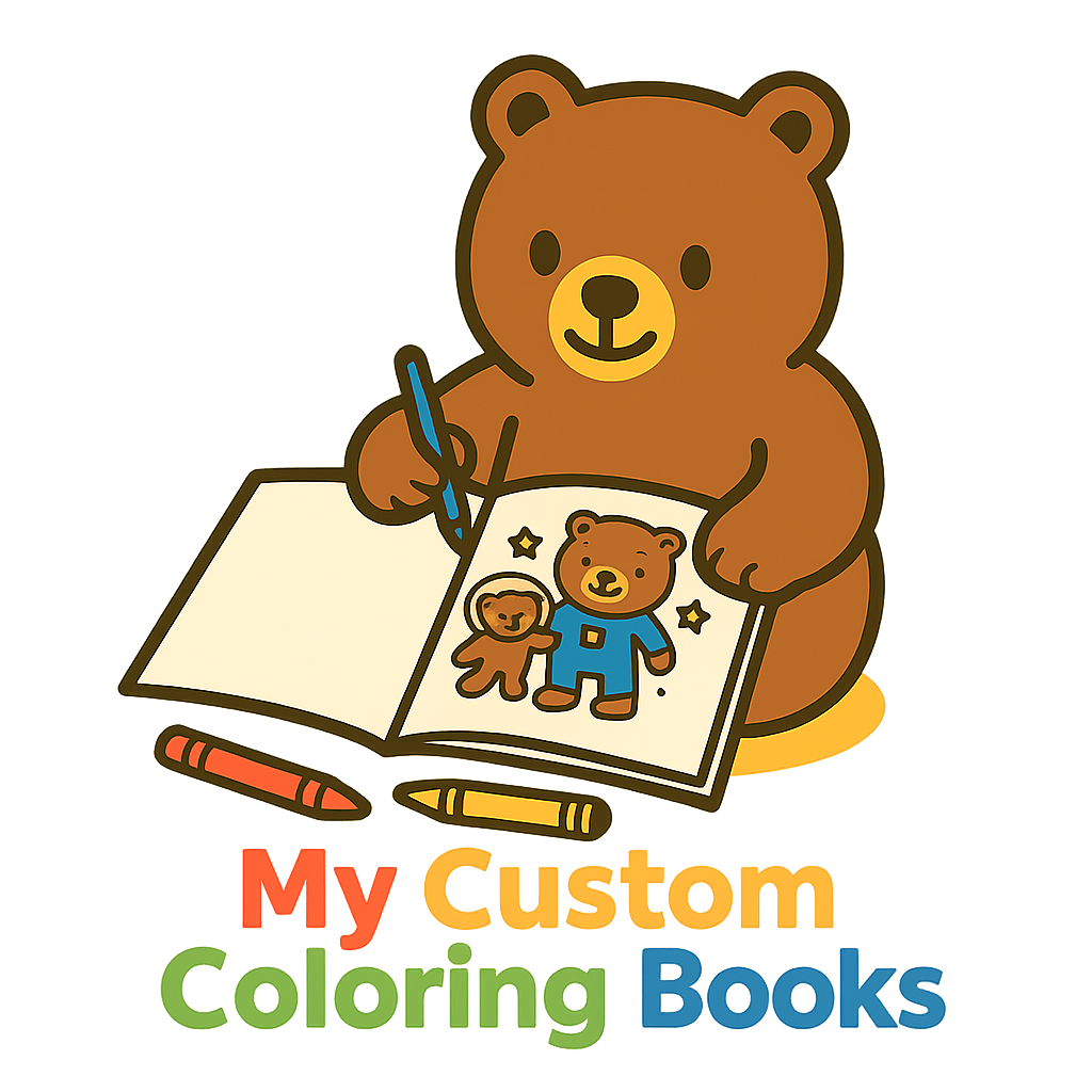 My Custom Coloring Book - Turn Your Photos into Personalized Coloring Books